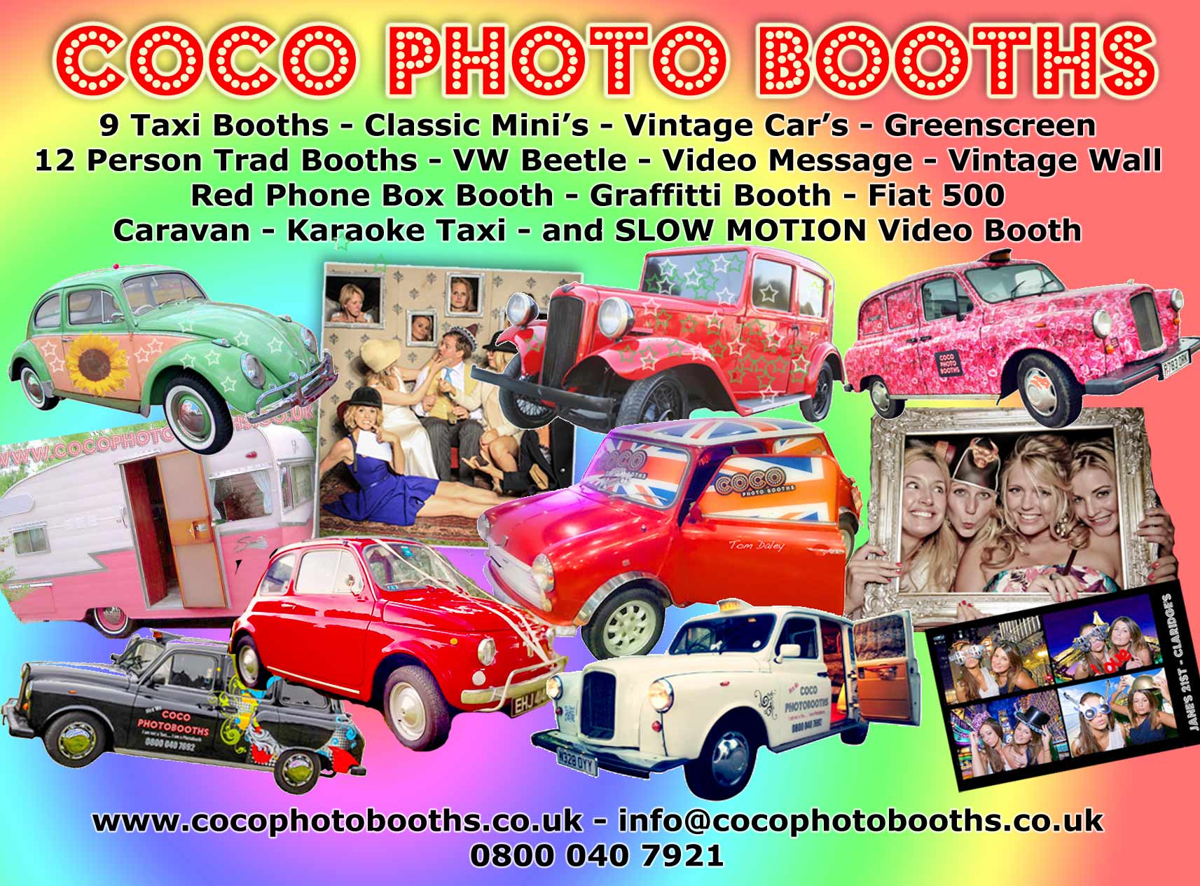 About Us - Coco Photo Booths UK's Leading Photo Booth Provider