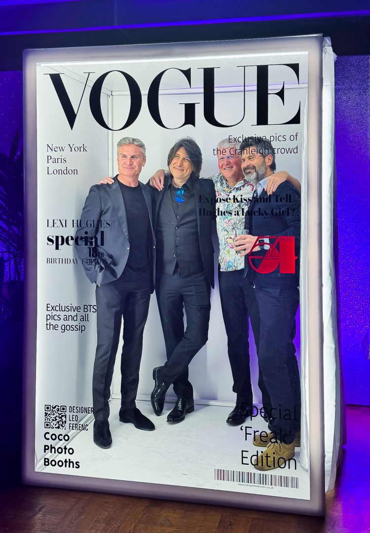 Magazine Photo Booth Coco Photo Booths